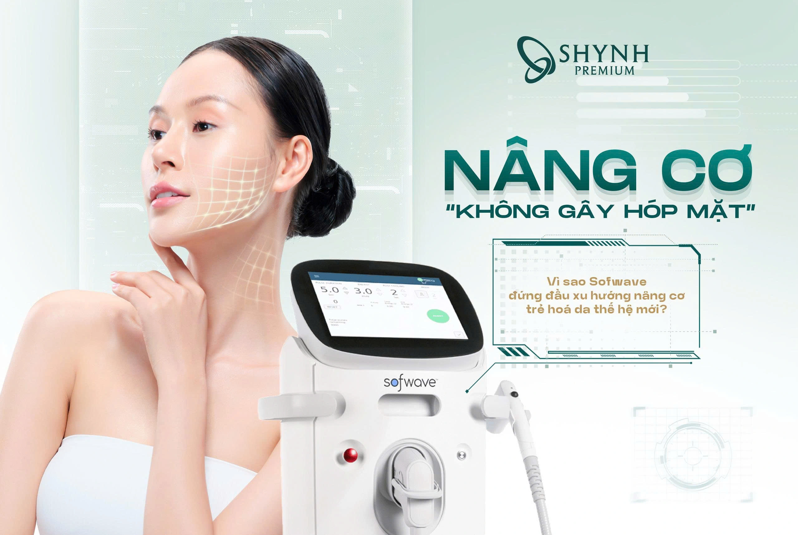 Sofwave là gì? Công nghệ trẻ hóa chuẩn FDA đang được Sao Việt săn đón